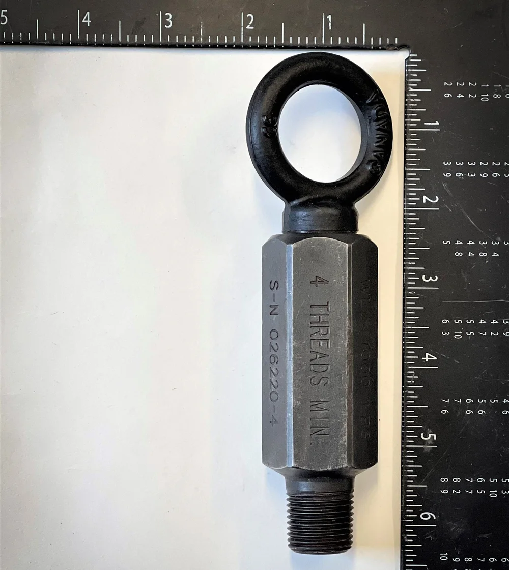 2.) MALE THREAD TANK LIFTERS — DSM Hoist