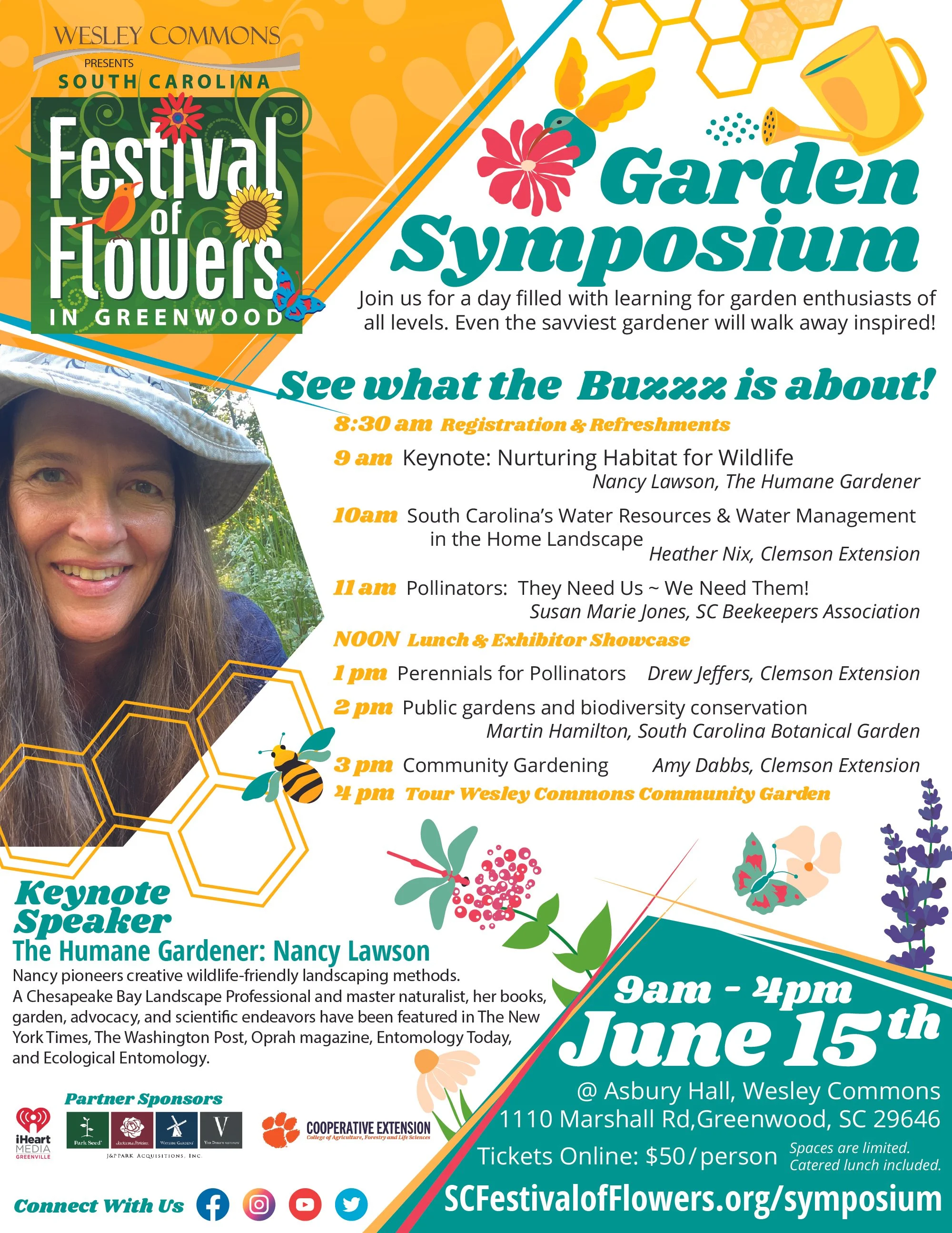 3rd Annual Garden Symposium — South Carolina Festival of Flowers