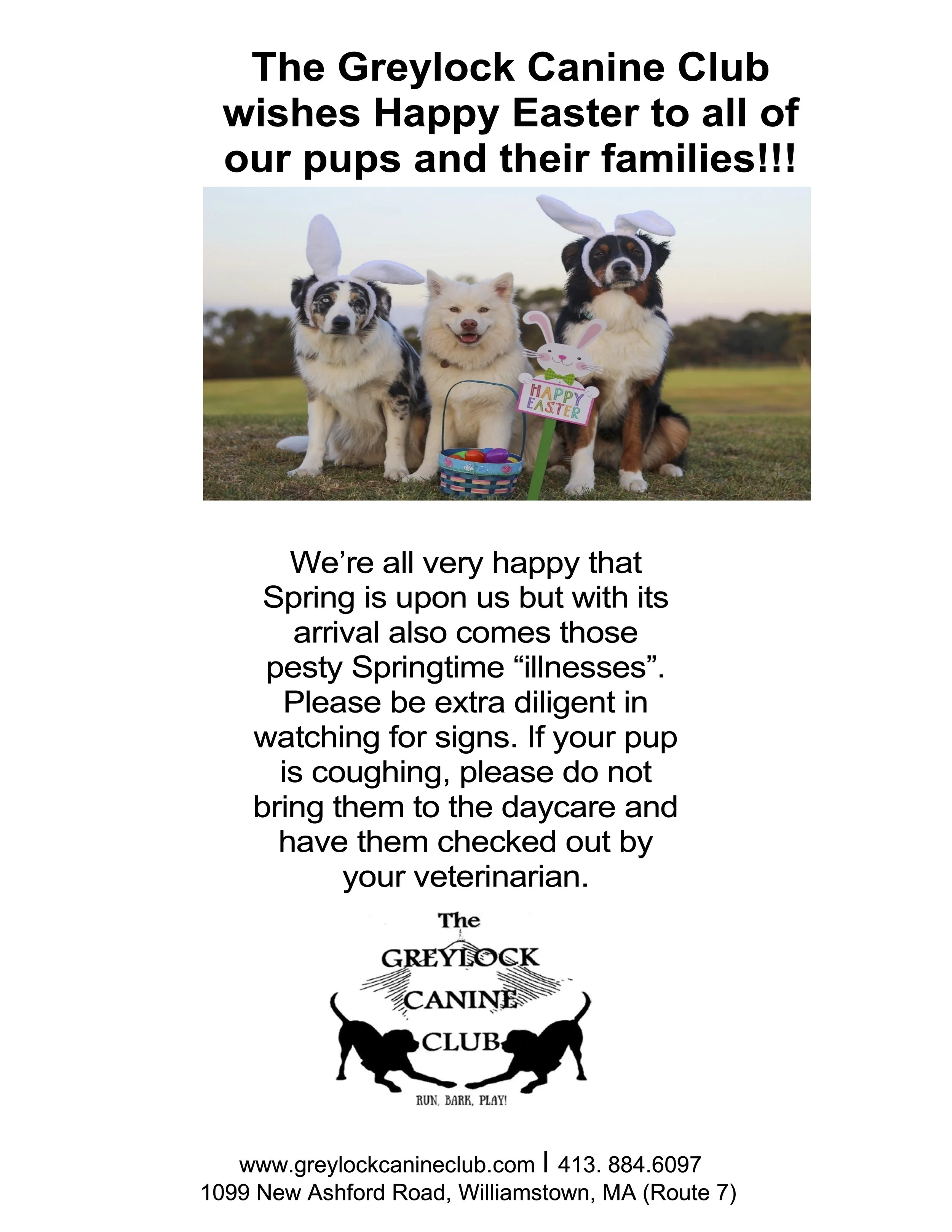 The Greylock Canine Club