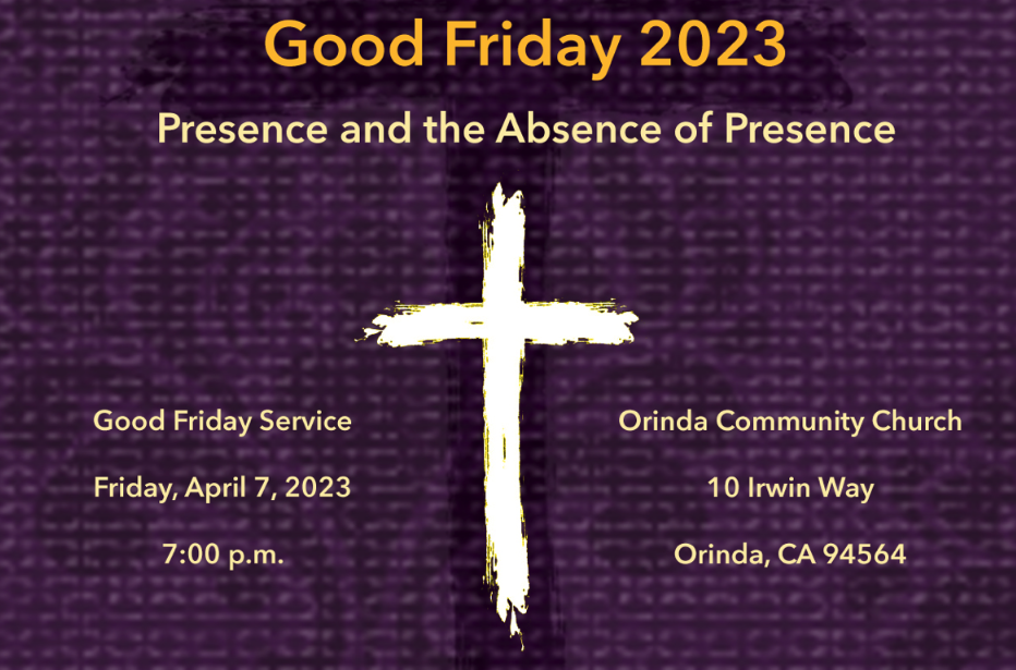 Good Friday Community Service