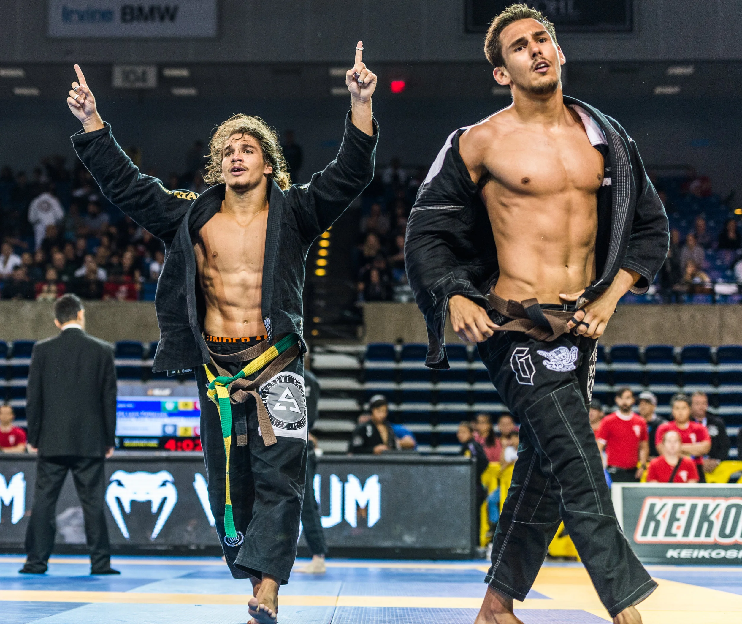 Ridiculously Photogenic Jiu Jitsu Guy Attacks The Camera