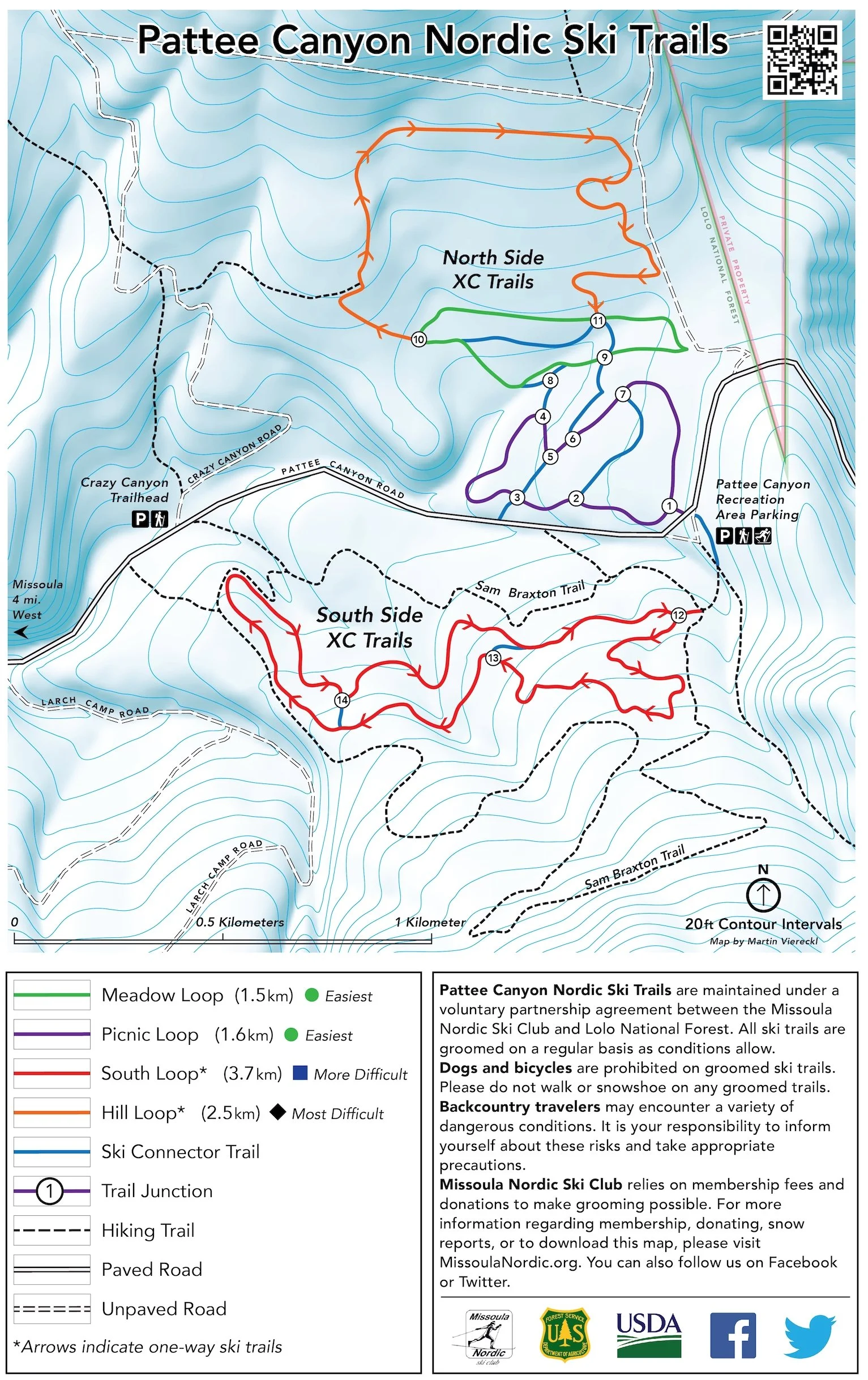 Pattee Canyon (10km skate/classic) — Missoula Nordic Ski Club