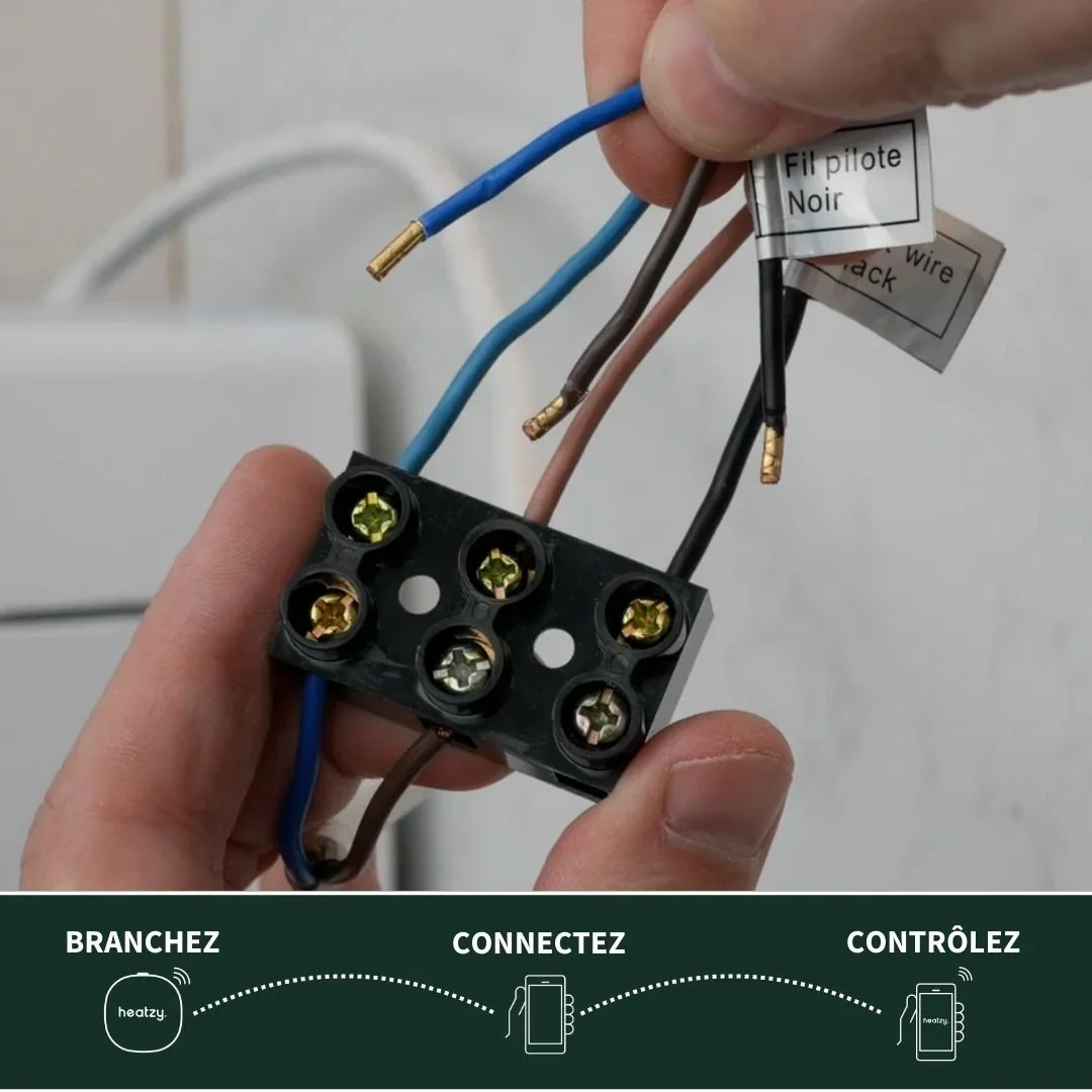 Thermostat connecté Heatzy pilote pro — Heatzy