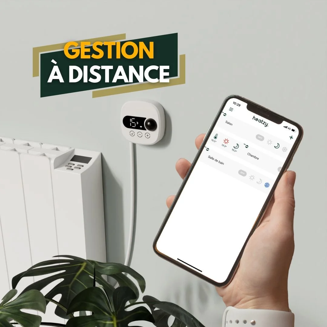 Thermostat connecté wifi Heatzy pilote pro — Heatzy