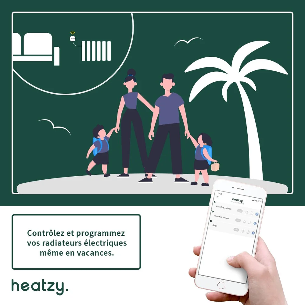Programmer ses radiateurs avec Heatzy pilote — Heatzy