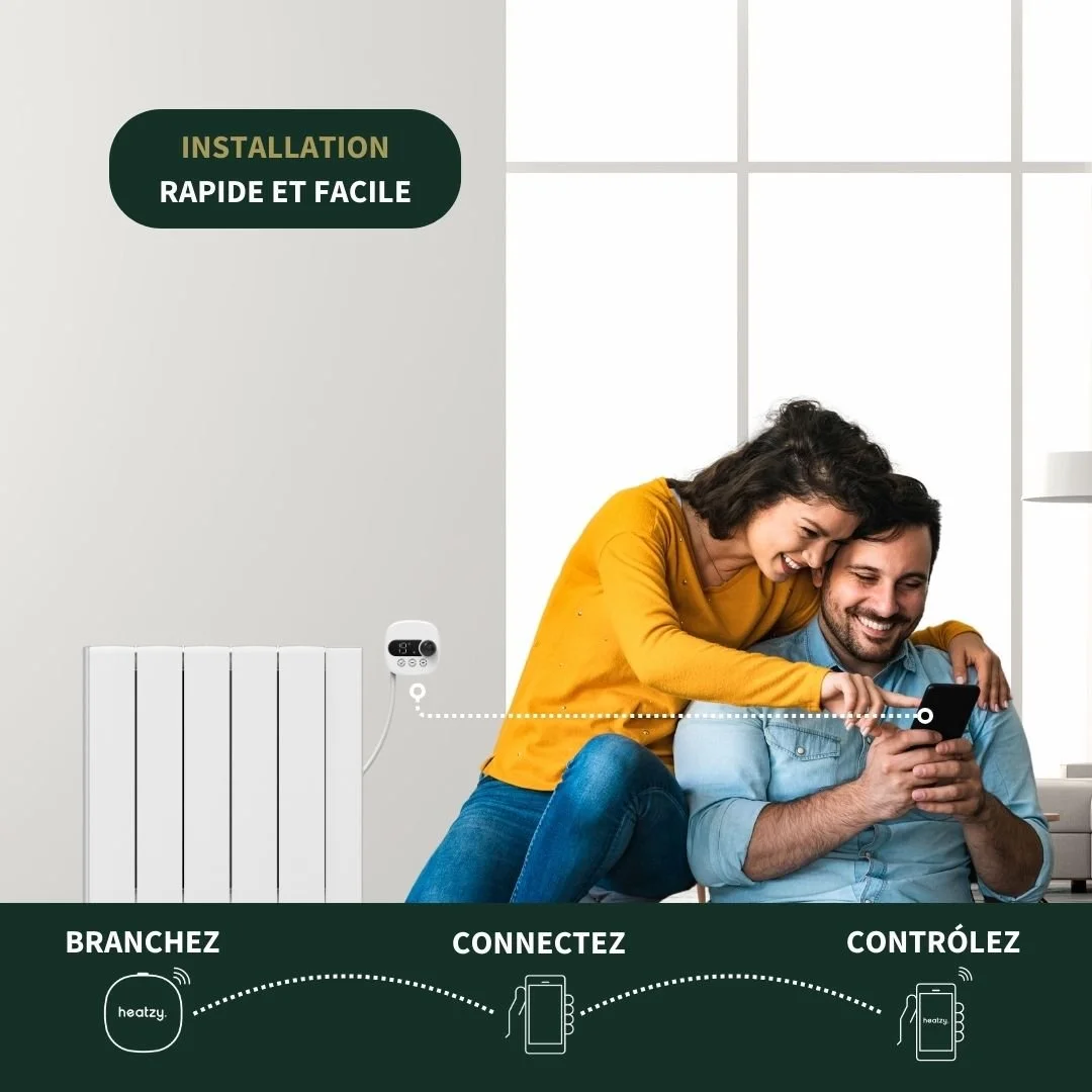 Thermostat connecté Heatzy pilote pro — Heatzy