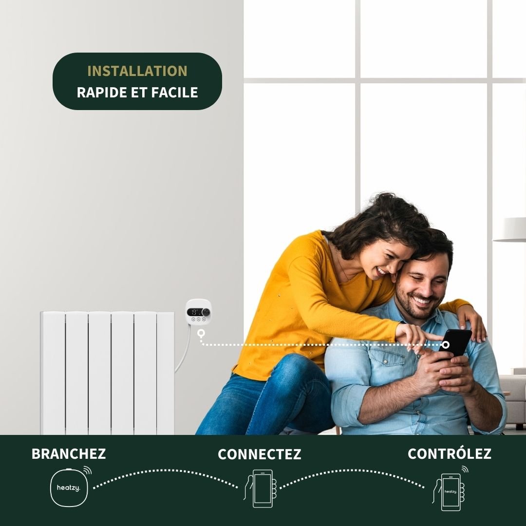 Thermostat connecté Heatzy pilote pro — Heatzy