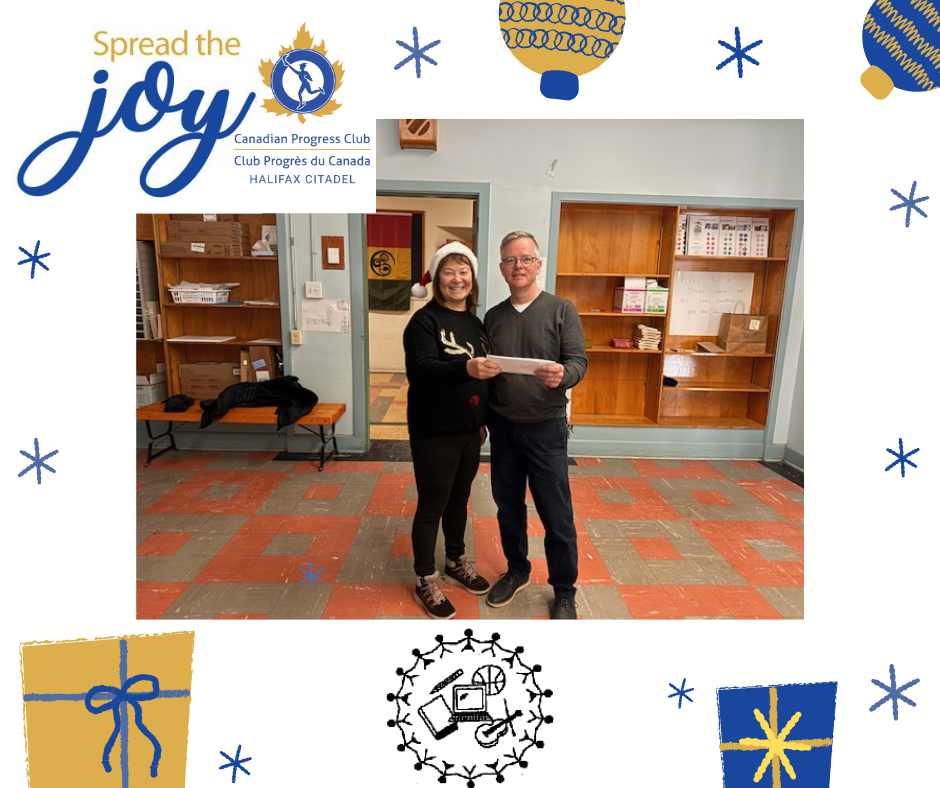 Spread the Joy — Canadian Progress Club Halifax Citadel