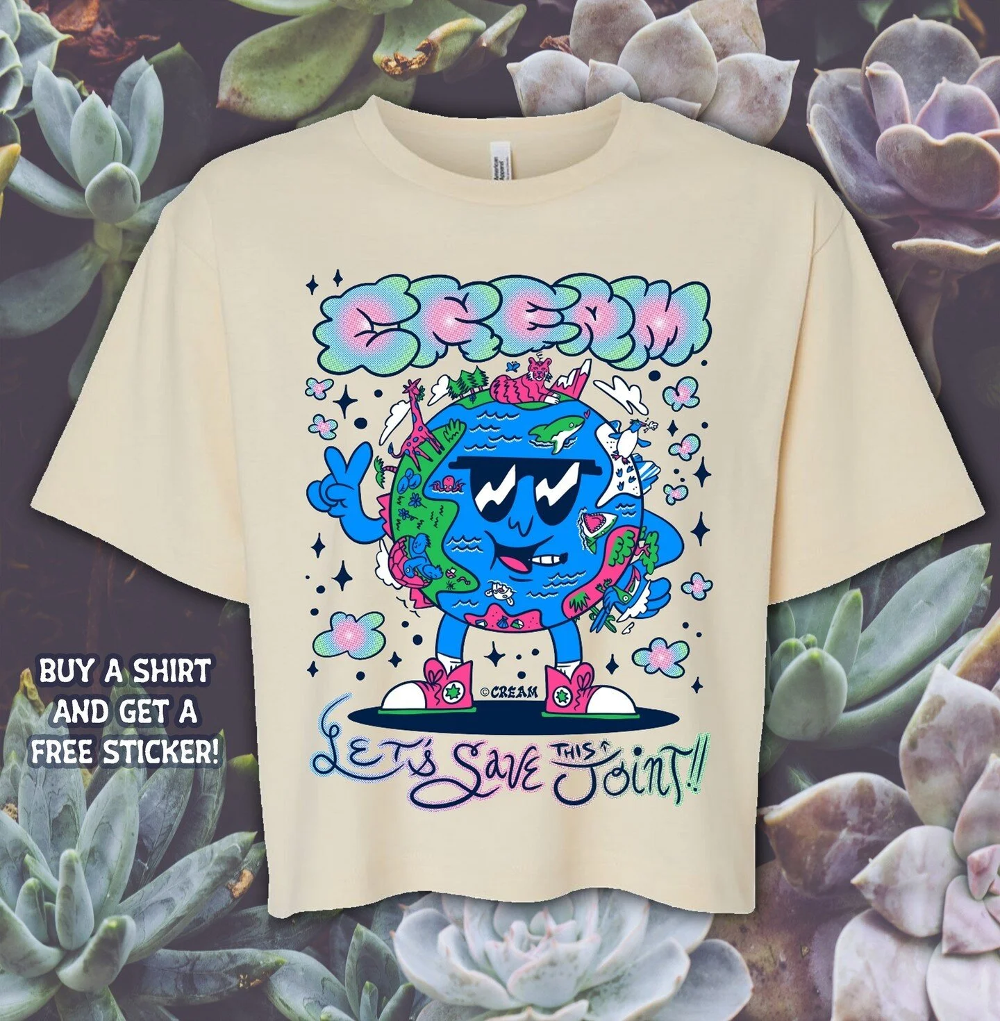 CREAM DESIGN AND PRINT