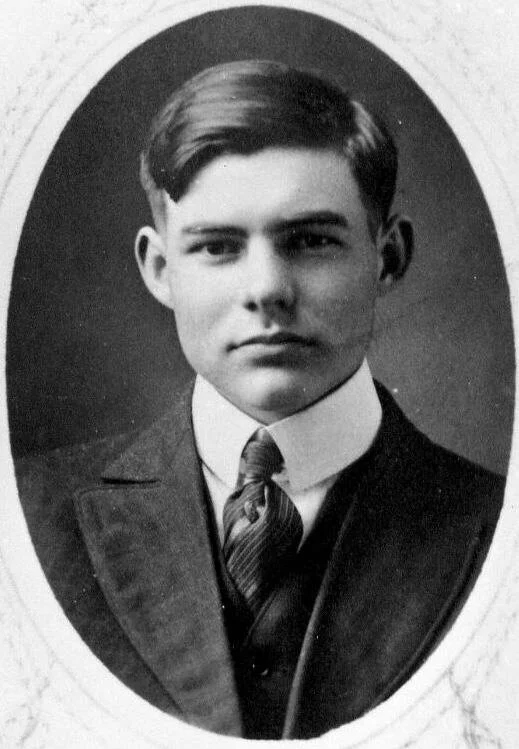 Young Ernest Hemingway