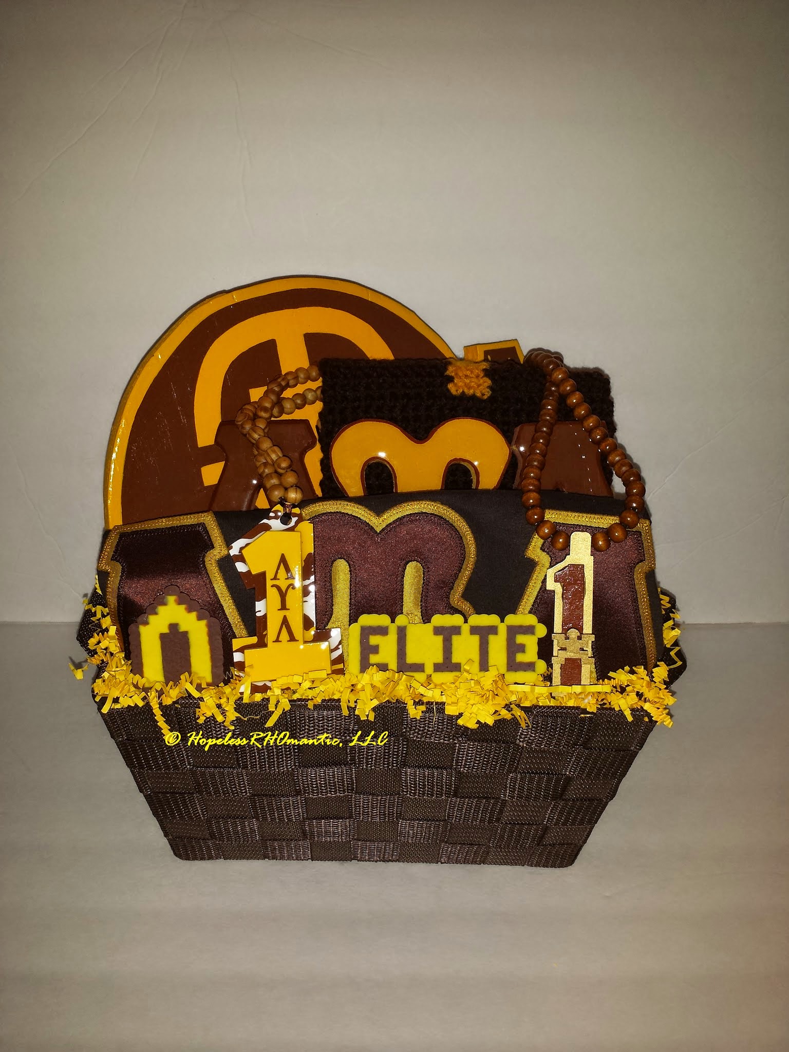 Fraternity Inspired Baskets — Hopeless RHOmantic, LLC