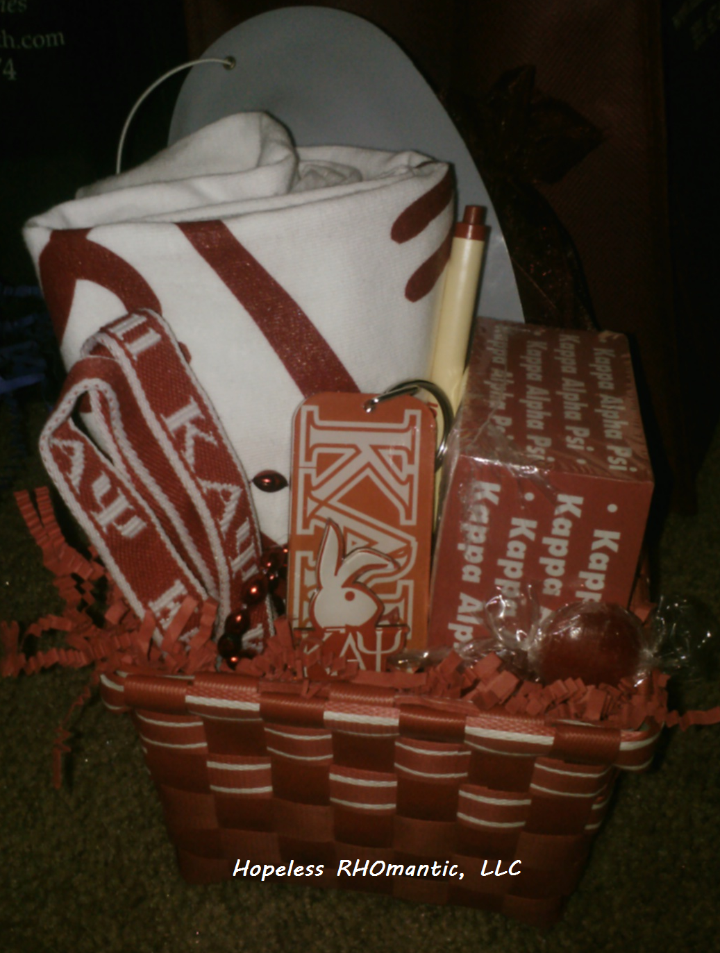 Fraternity Inspired Baskets — Hopeless RHOmantic, LLC