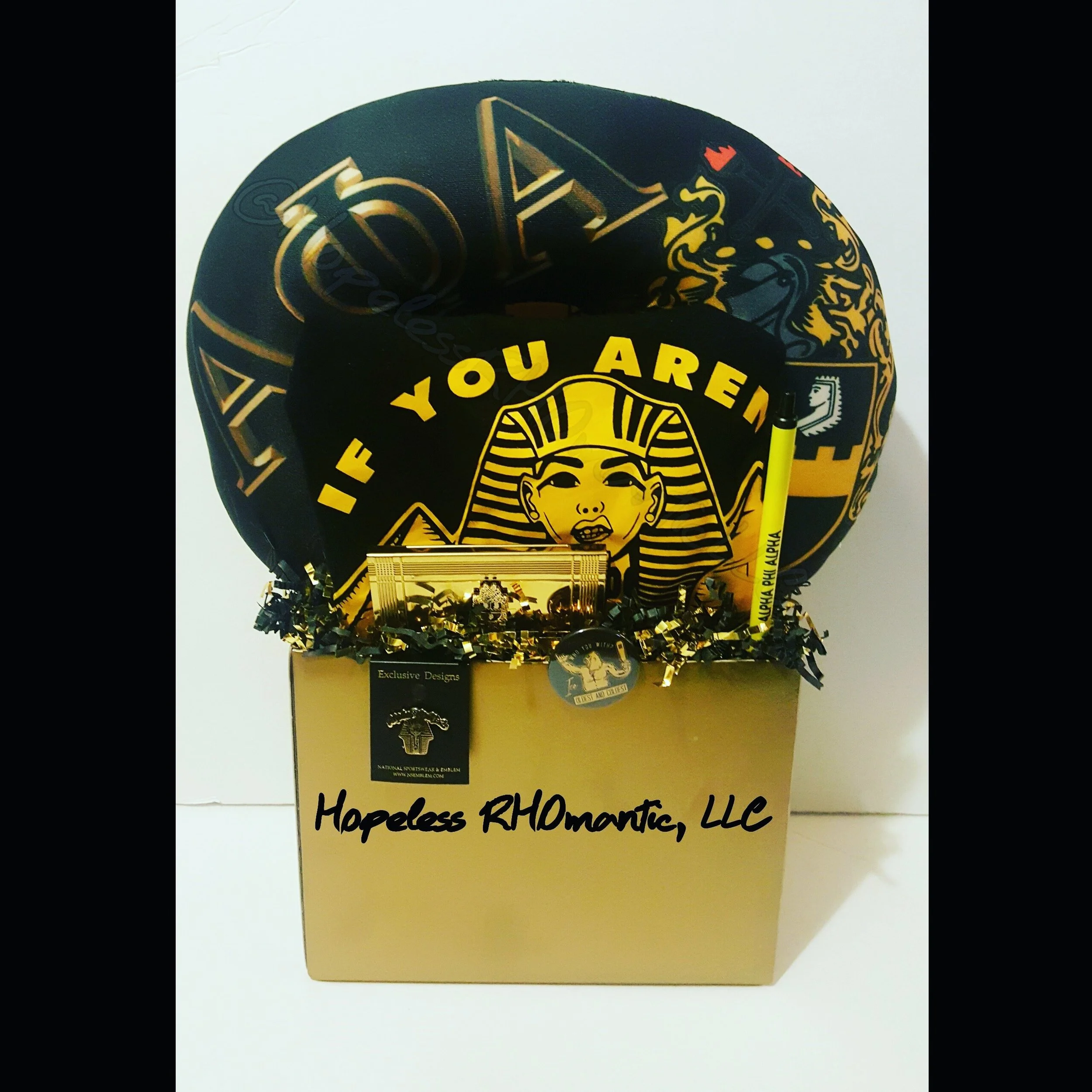 Fraternity Inspired Baskets — Hopeless RHOmantic, LLC
