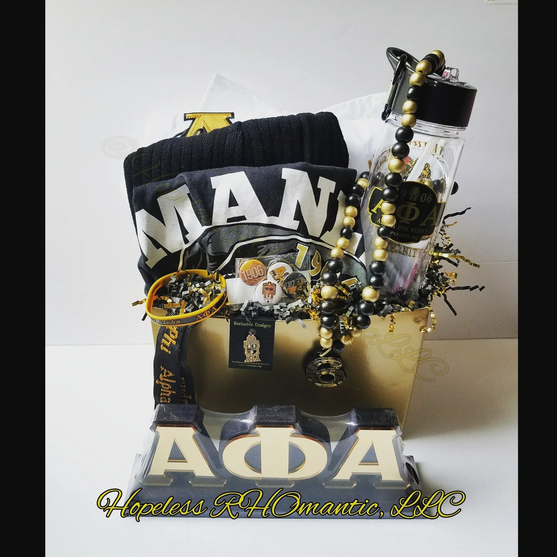 Fraternity Inspired Baskets — Hopeless RHOmantic, LLC