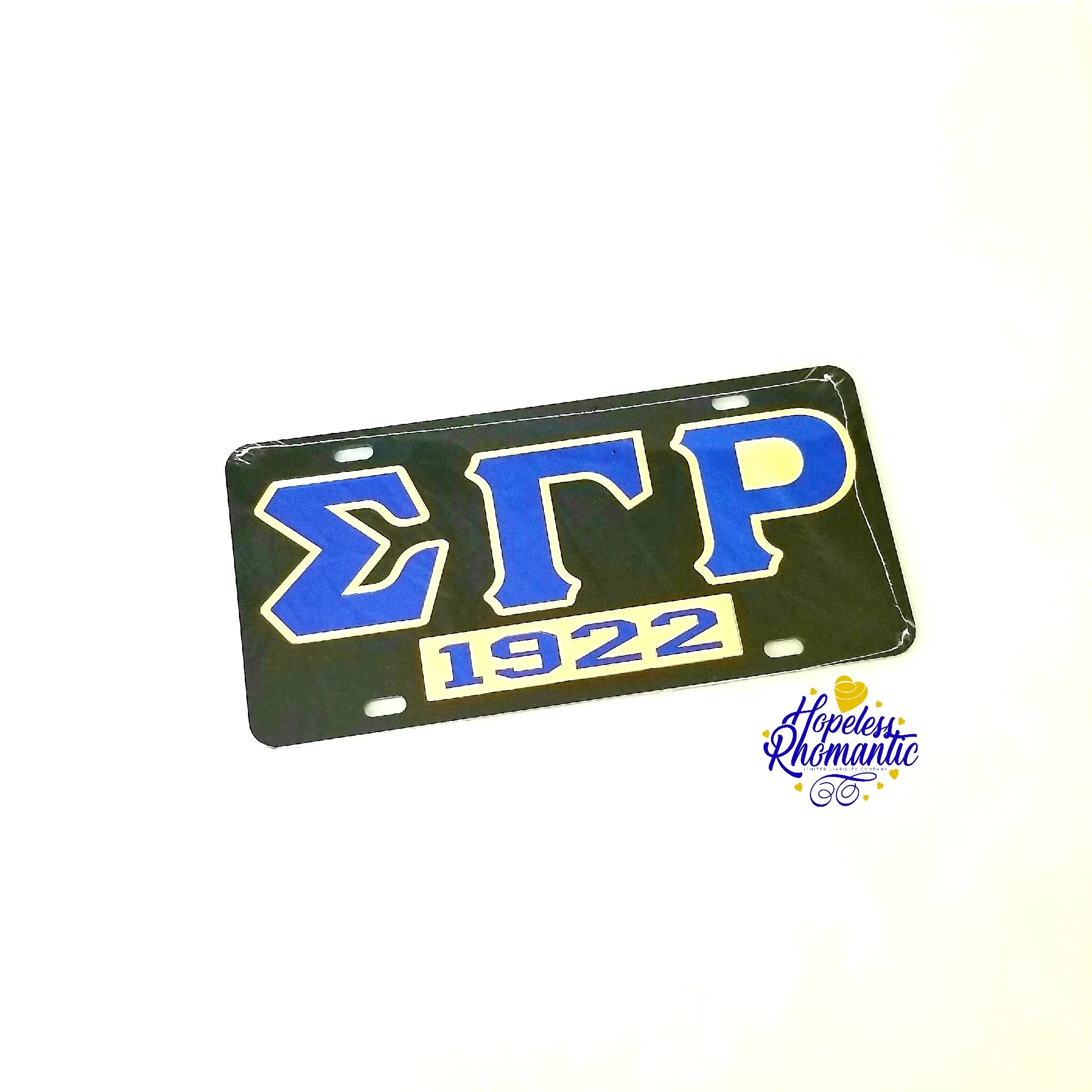 Custom License Plates & Tags — Hopeless RHOmantic, LLC