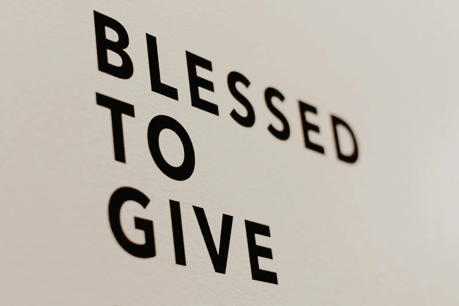 Give — Freedom.