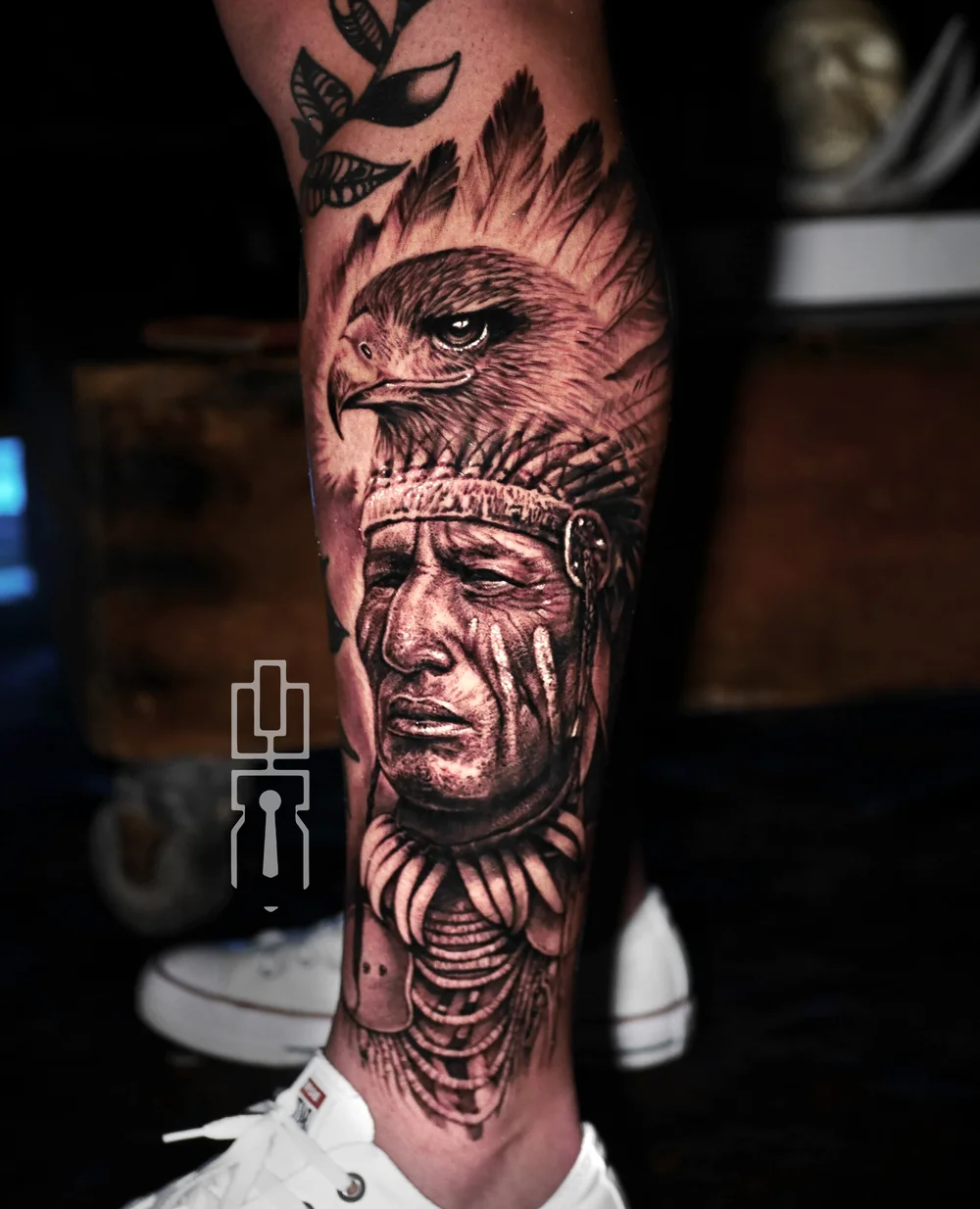 Native American Tattoo Half Sleeve