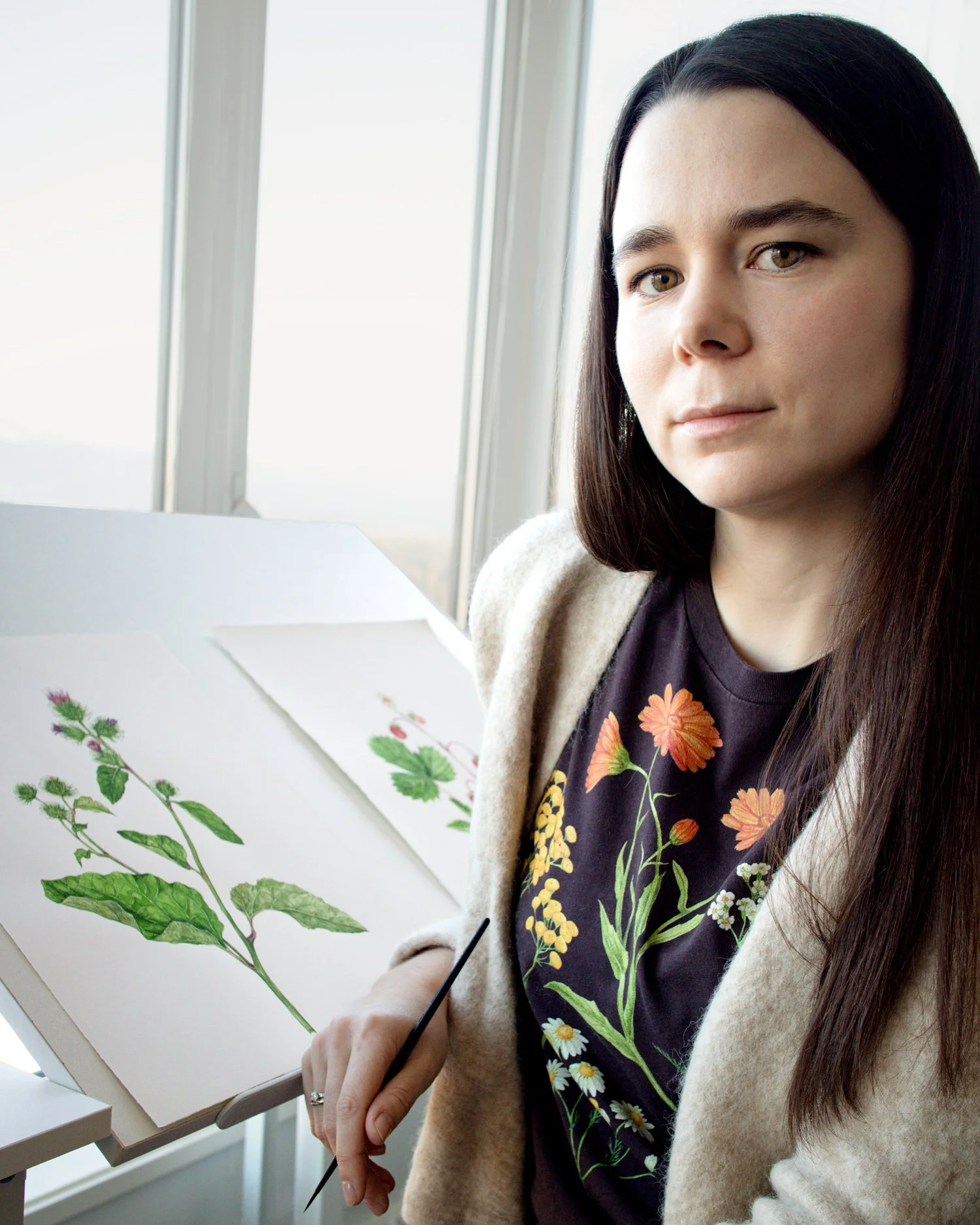 Custom botanical illustration — Anna Farba Illustration