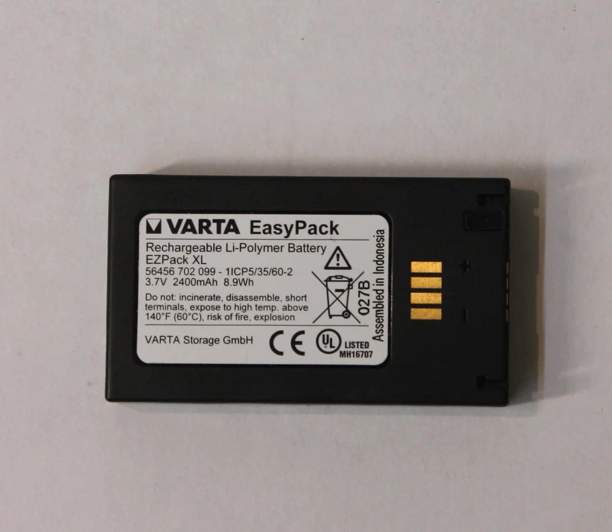 Battery - David Clark Intercom — AirElectric Inc