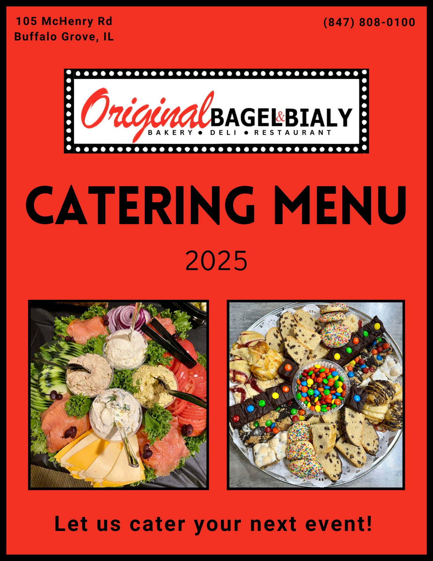 Catering Menu — Original BAGEL & BIALY