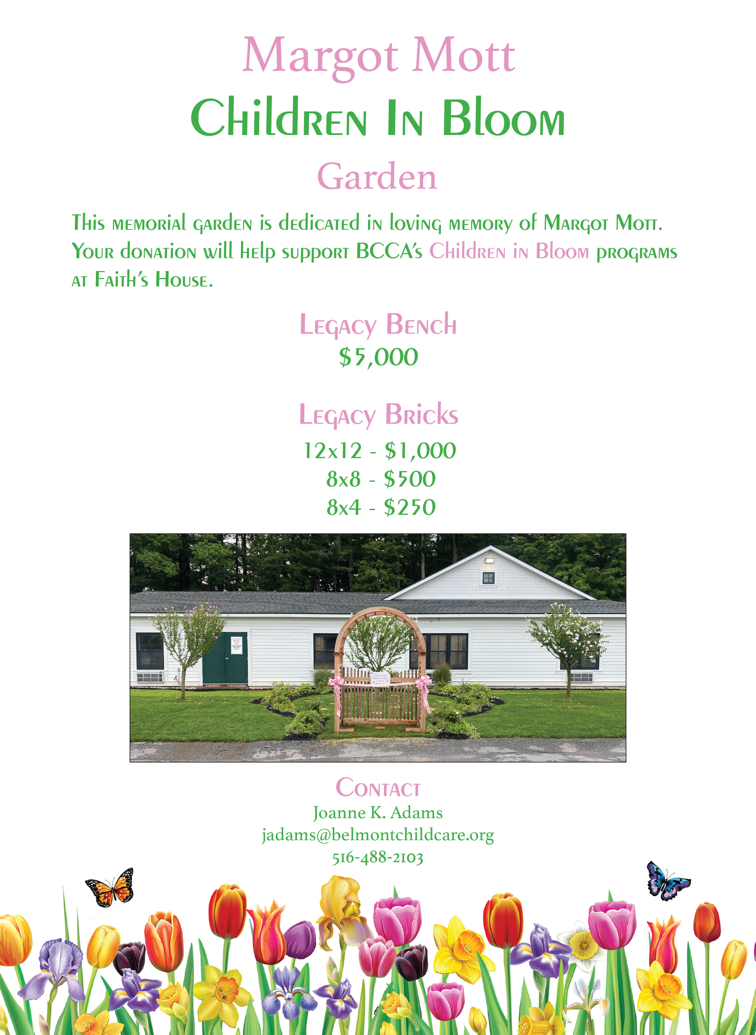 Margot Mott Children in Bloom — Belmont Child Care Association, Inc.