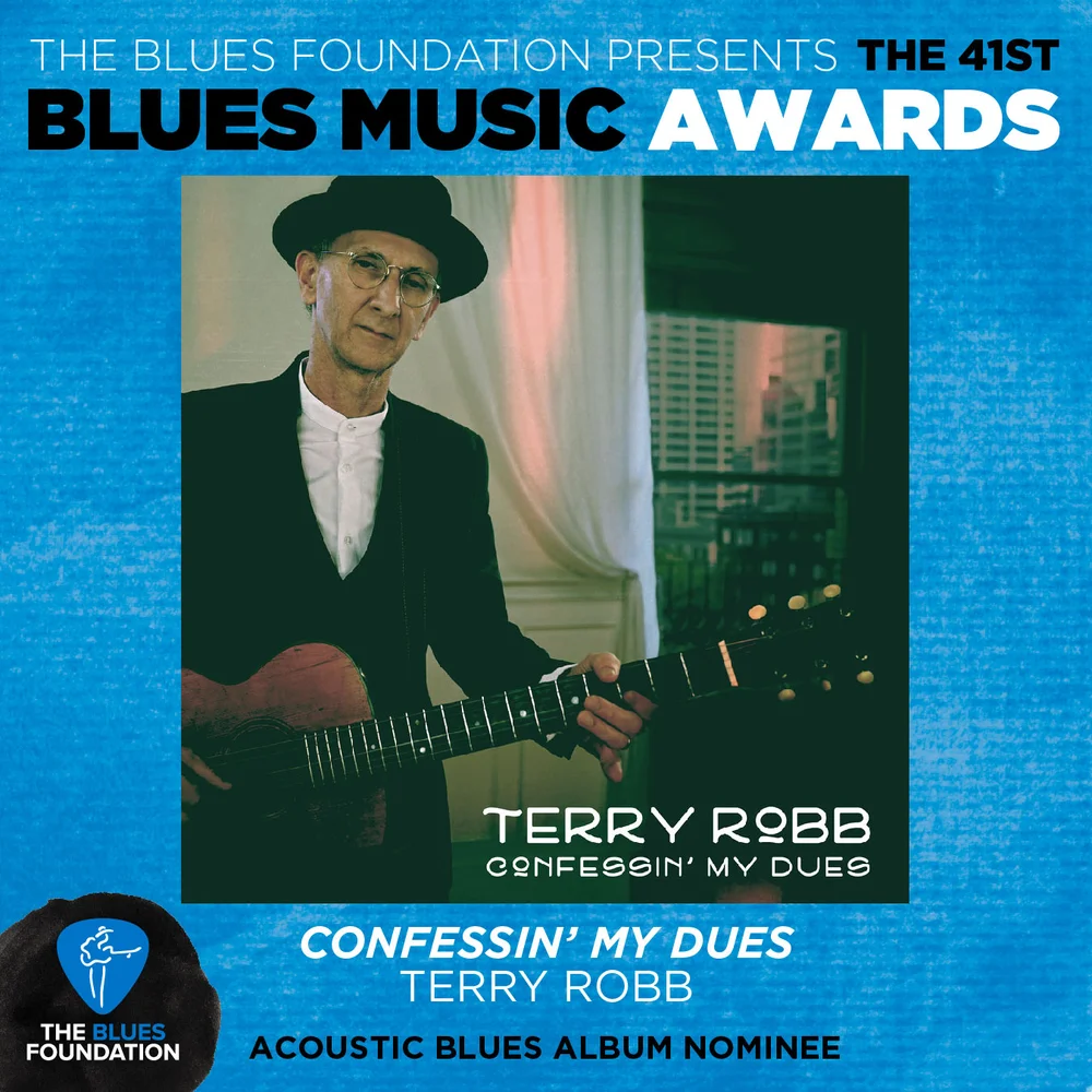 Terry Robb nominated for Blues Music Award — Fingerstyle Blues Guitar ...