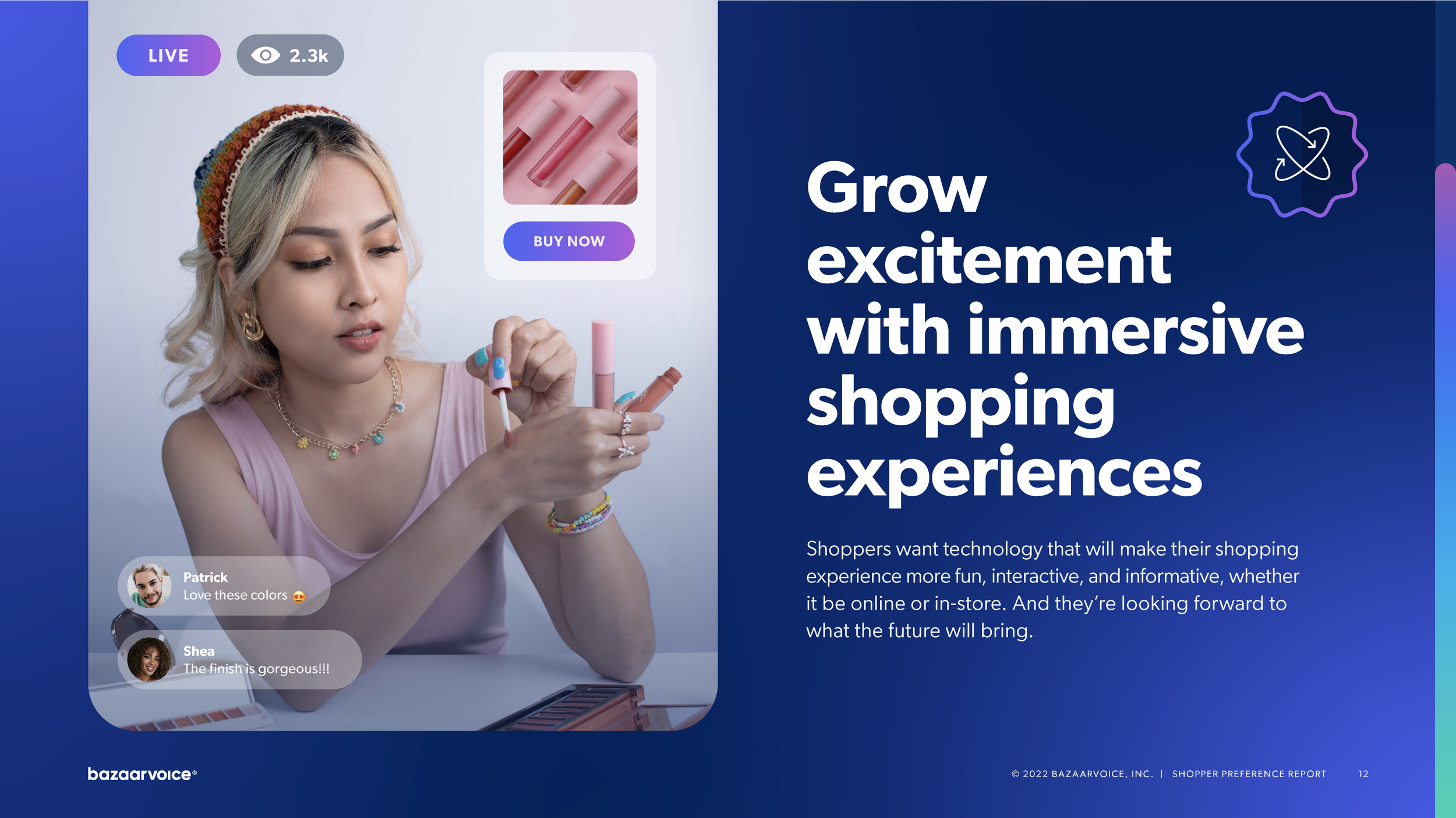 Bazaarvoice Shopper Preference Report 2022 — Devin Miller | Portfolio