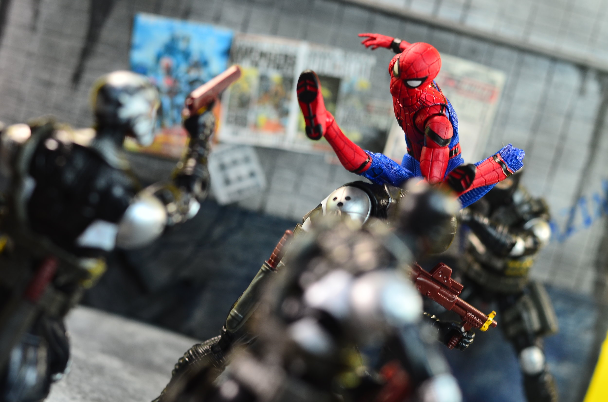 Medicom Mafex 047 Spider-Man: Homecoming — D Amazing