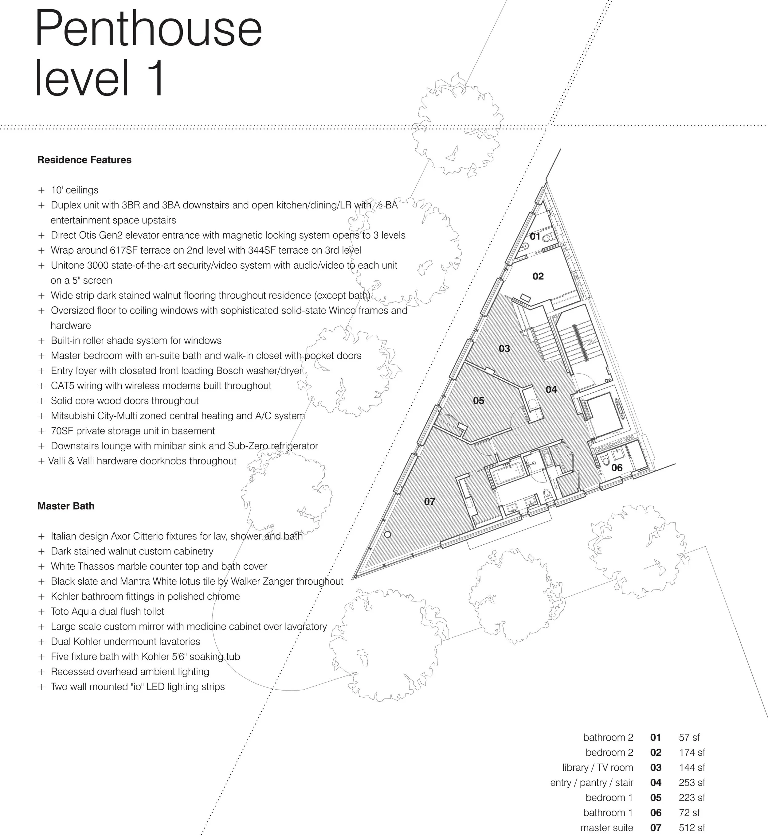 Floor Plans — One Seventh