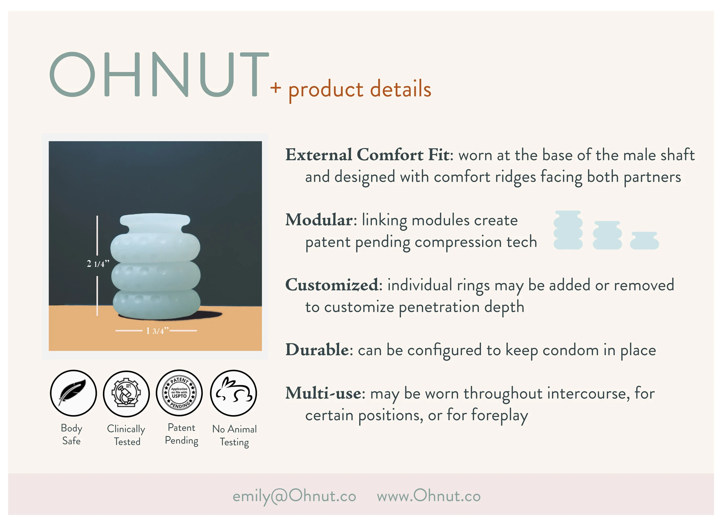WoW Woman in SexTech and WearableTech | Emily Sauer, founder of OHNUT ...