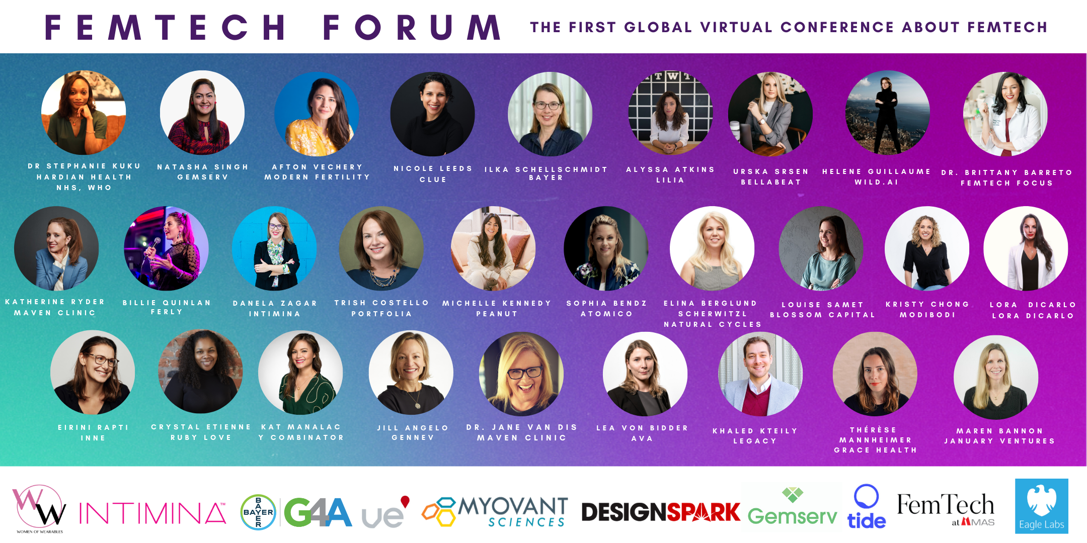 FEMTECH FORUM — WOMEN OF WEARABLES