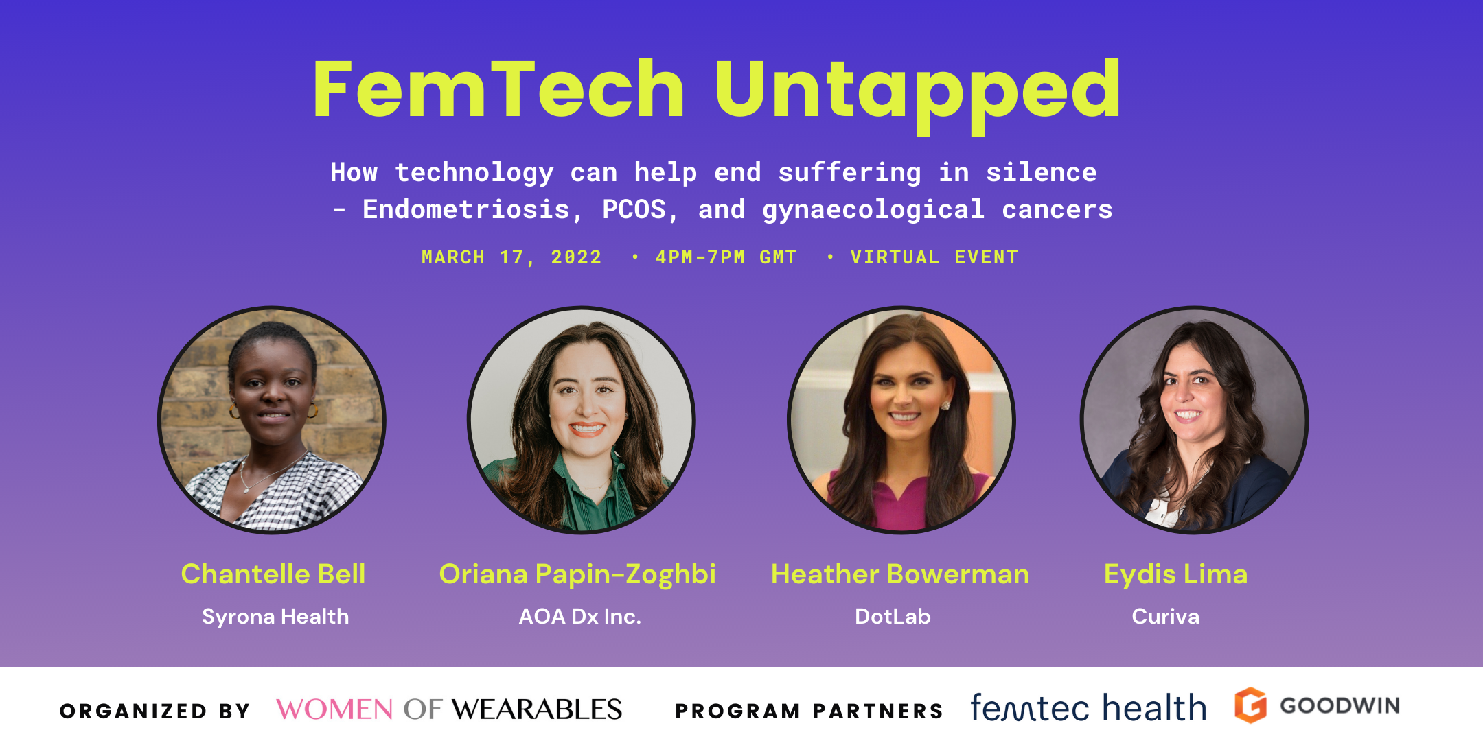 FEMTECH UNTAPPED - FemTech 2023 and Beyond - What's Next? — WOMEN OF ...