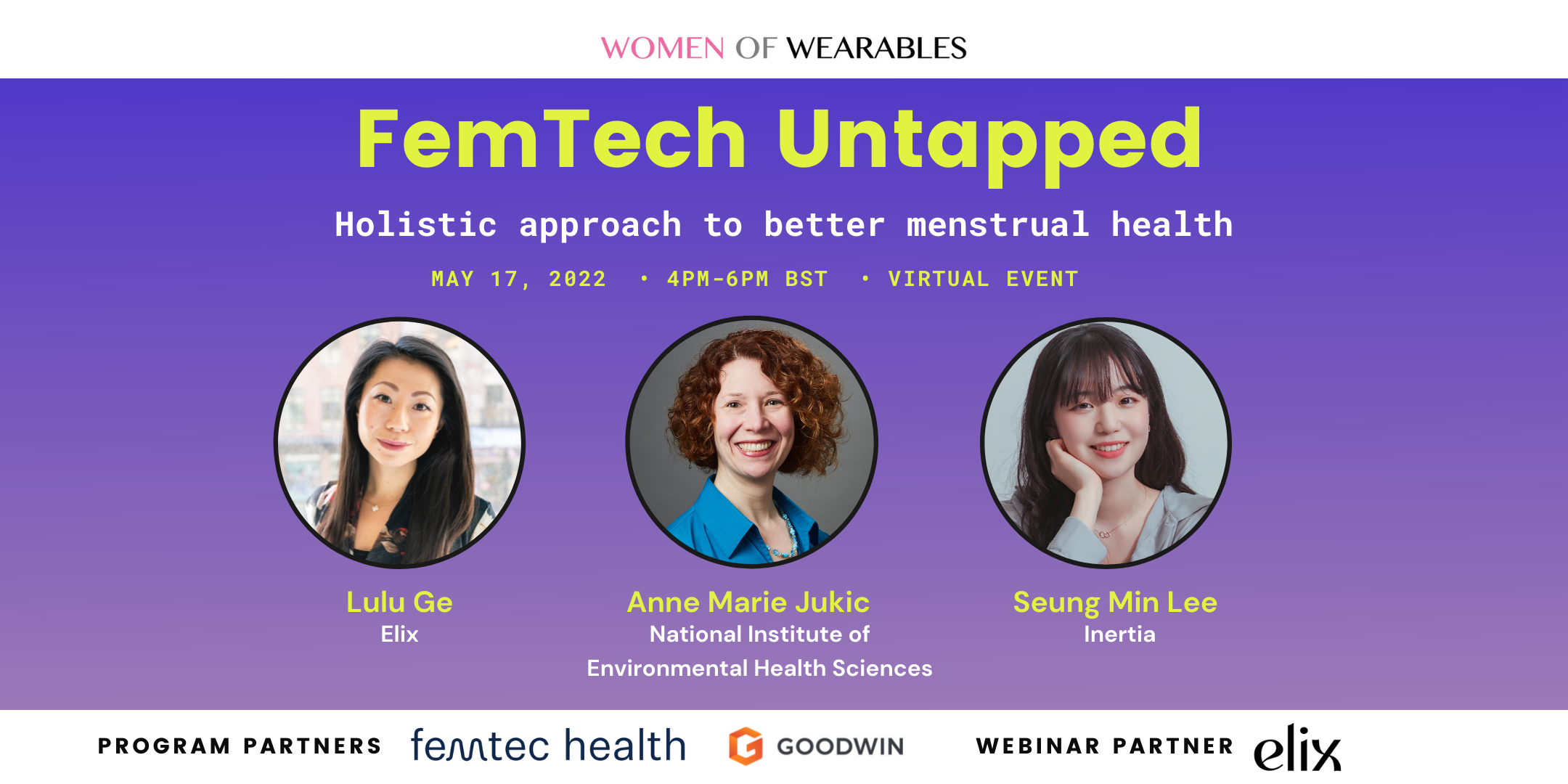 FEMTECH UNTAPPED — WOMEN OF WEARABLES