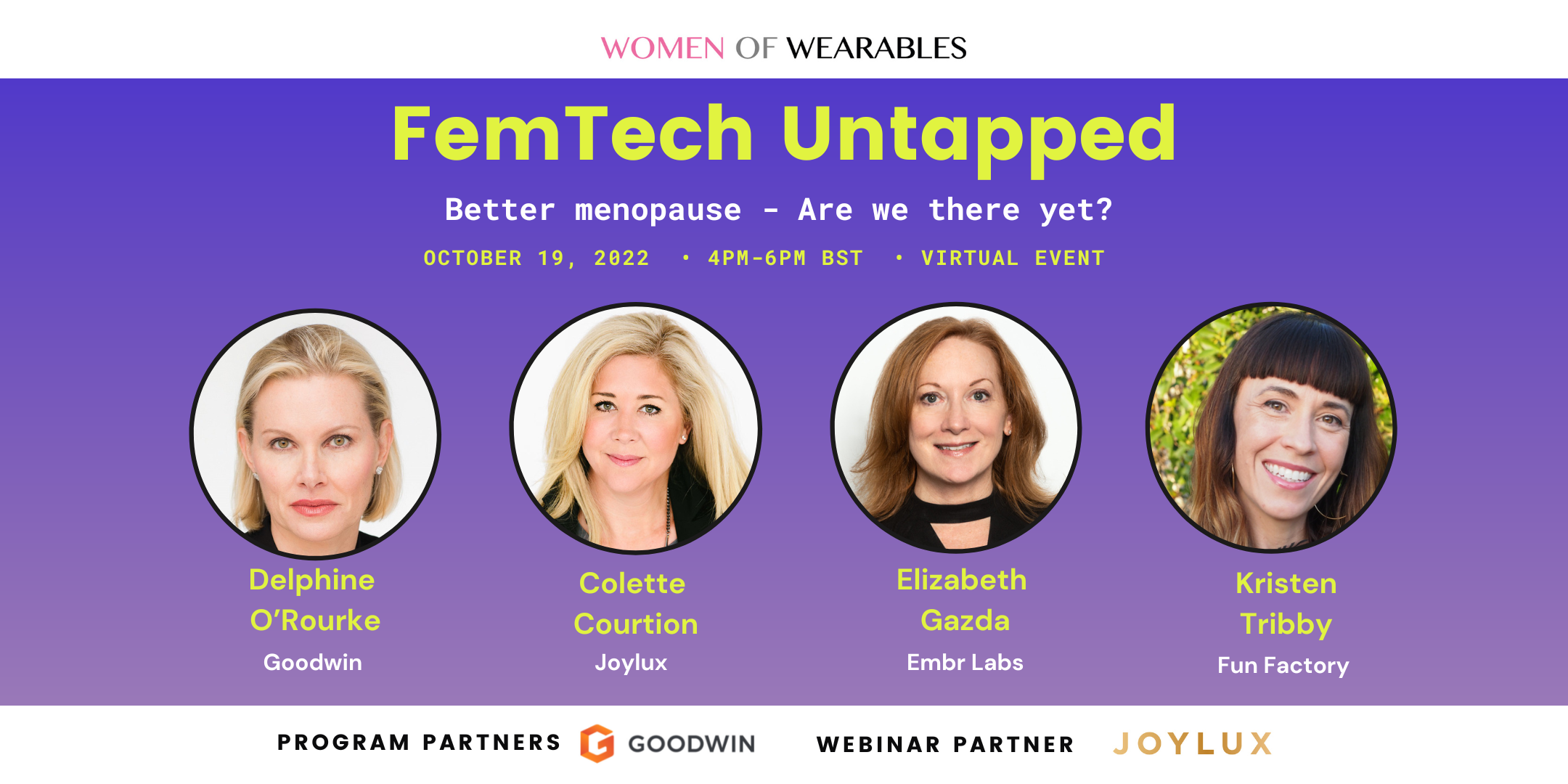 FEMTECH UNTAPPED - Innovations in Gut and Metabolic Health — WOMEN OF ...
