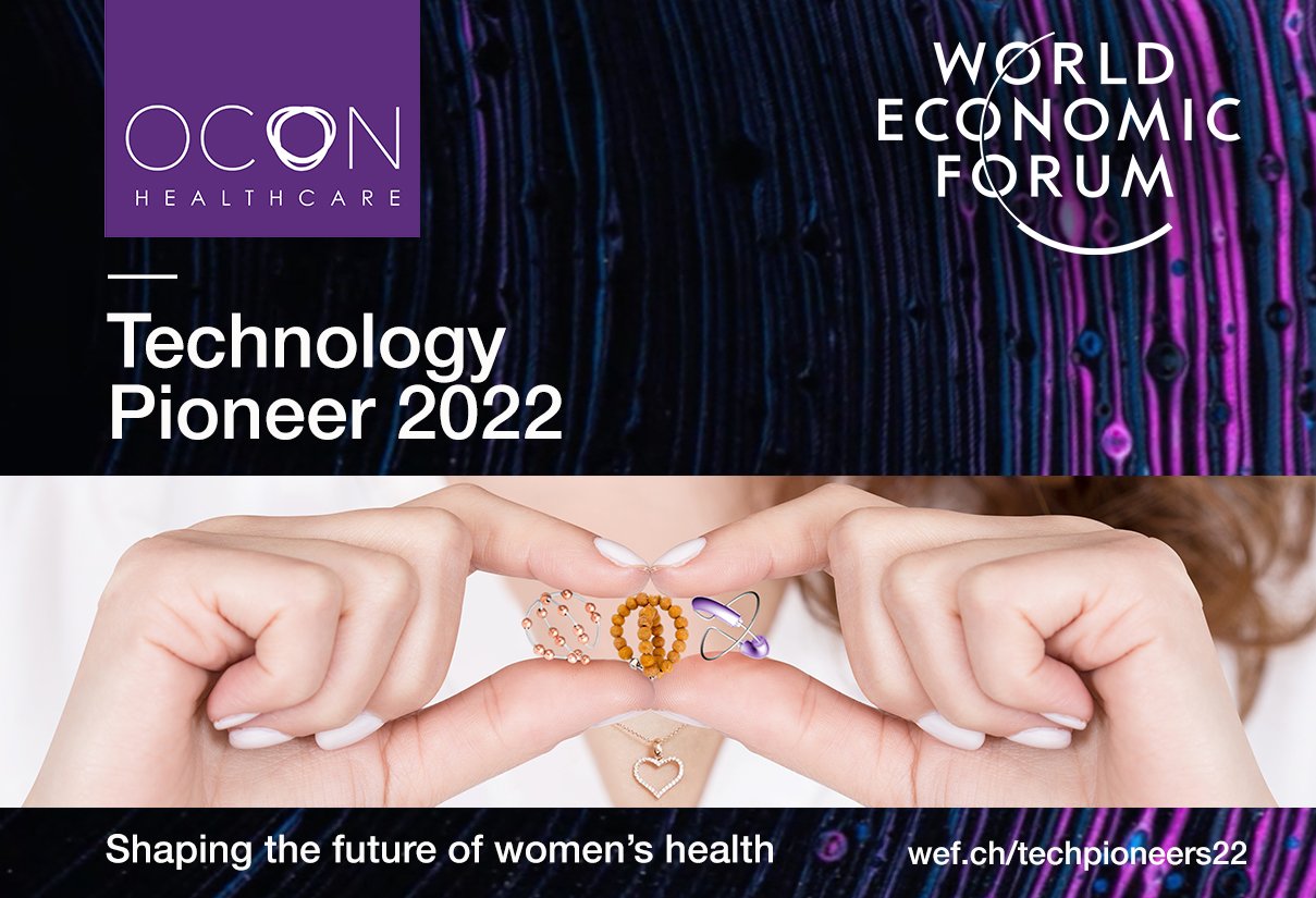 OCON Healthcare Awarded as Technology Pioneer by the World Economic ... OCON Healthcare Awarded as Technology Pioneer by the World Economic ...