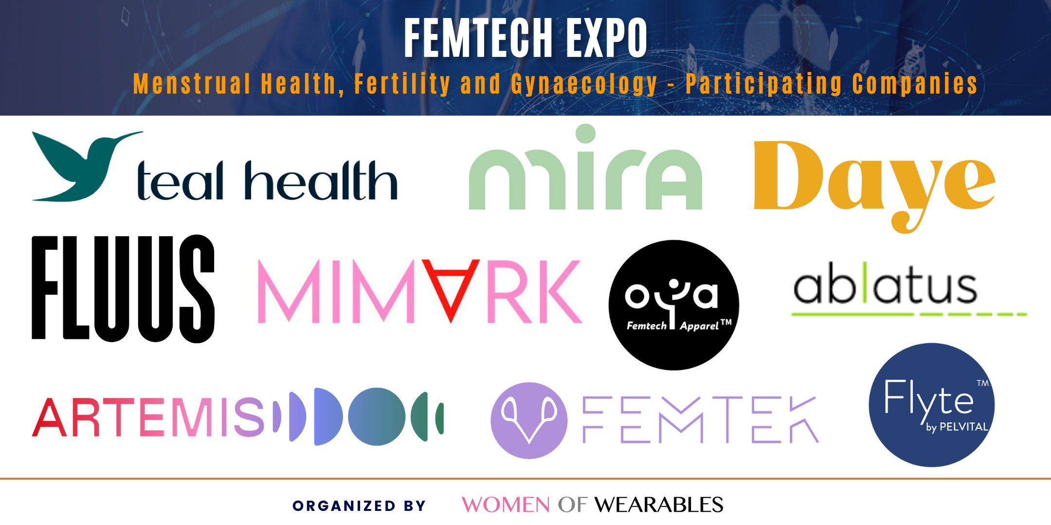 FemTech Expo - Menstrual Health, Fertility and Gynaecology — WOMEN OF ...