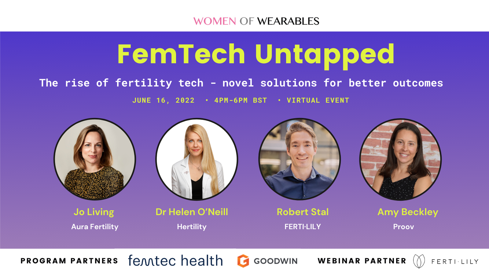 WoW Woman in FemTech I Amy Beckley, CEO and founder of Proov — WOMEN OF ...