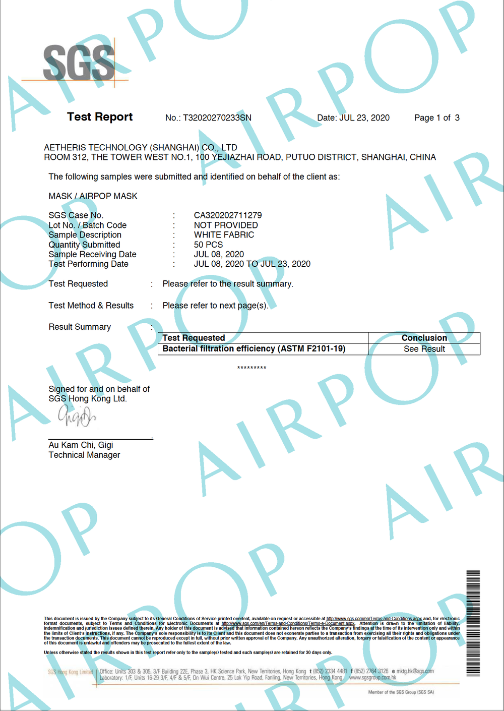 Products — AirPop Essential