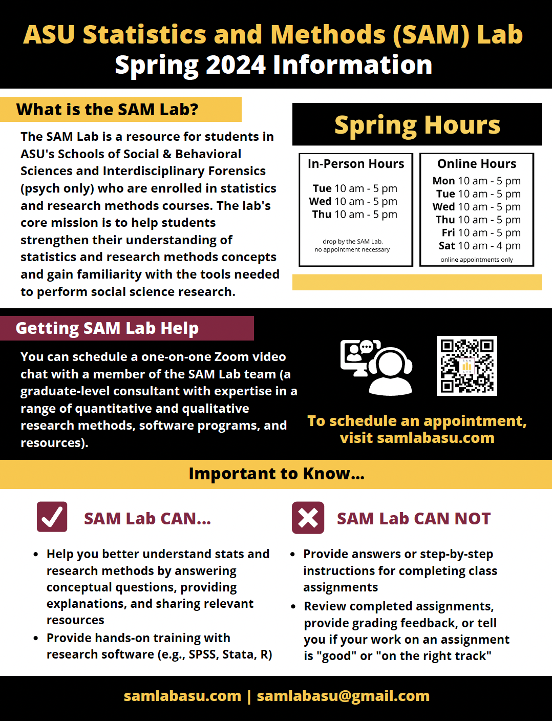 Resources | SAM Lab — Statistics and Methods Lab