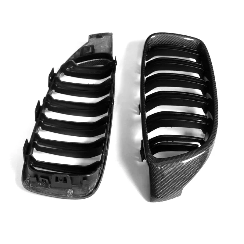 Carbon Fiber Kidney Grilles — Carbon🔌Cartel
