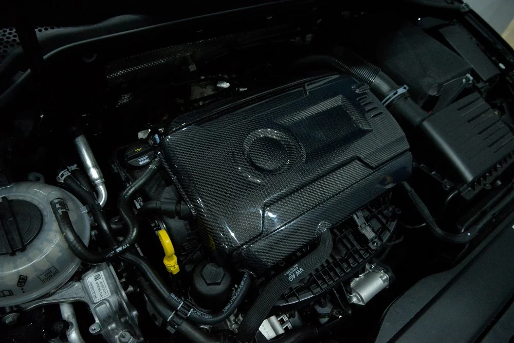 Carbon Fiber Engine Cover — Carbon🔌Cartel