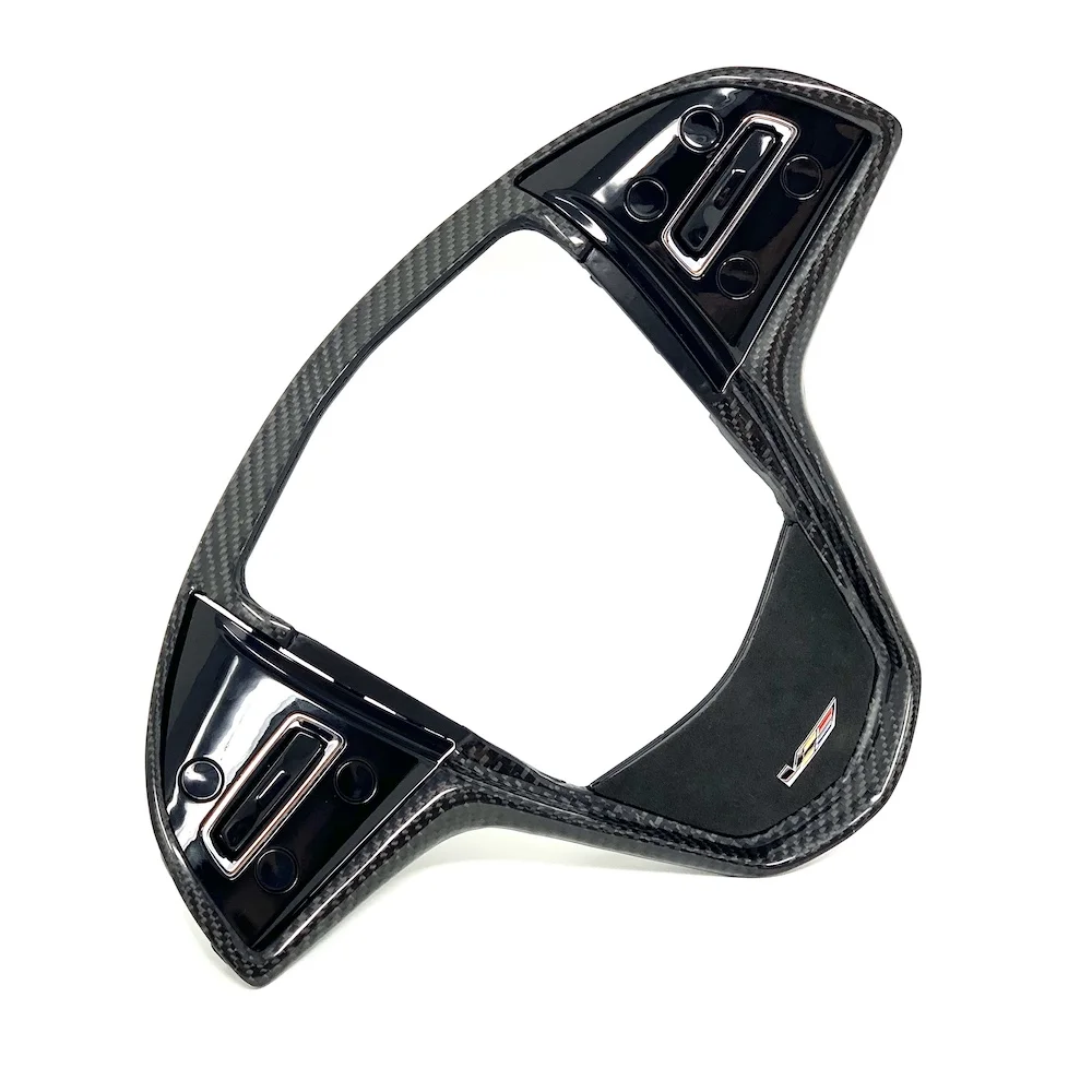 Custom Carbon Fiber Steering Wheel Bezel — Carbon🔌Cartel