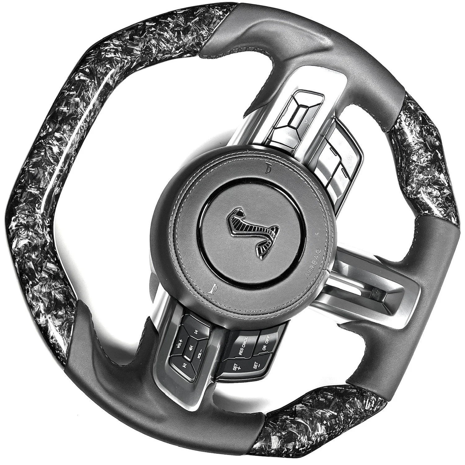 Custom Carbon Fiber Steering Wheel — Carbon🔌Cartel