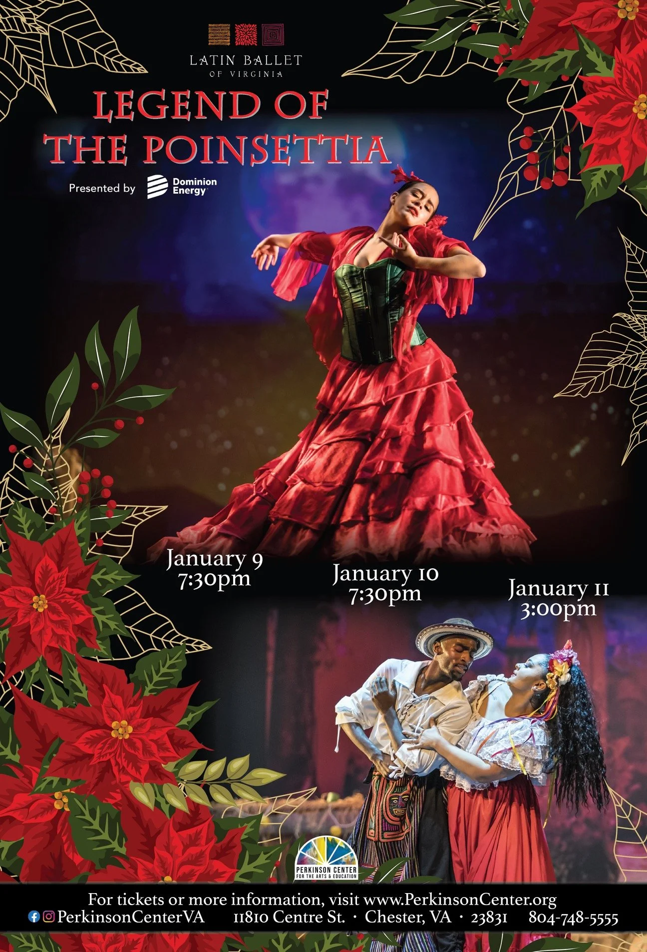 Legend of the Poinsettia 2026 — The Latin Ballet of Virginia
