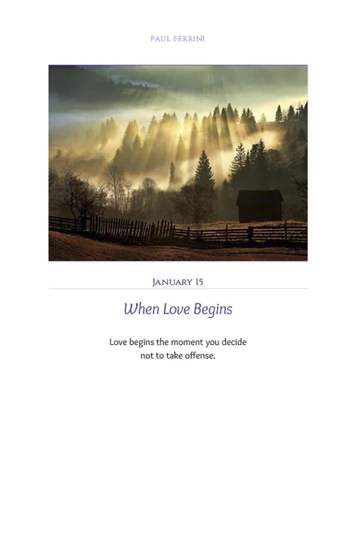 Daily Messages from Paul — Light for the Soul