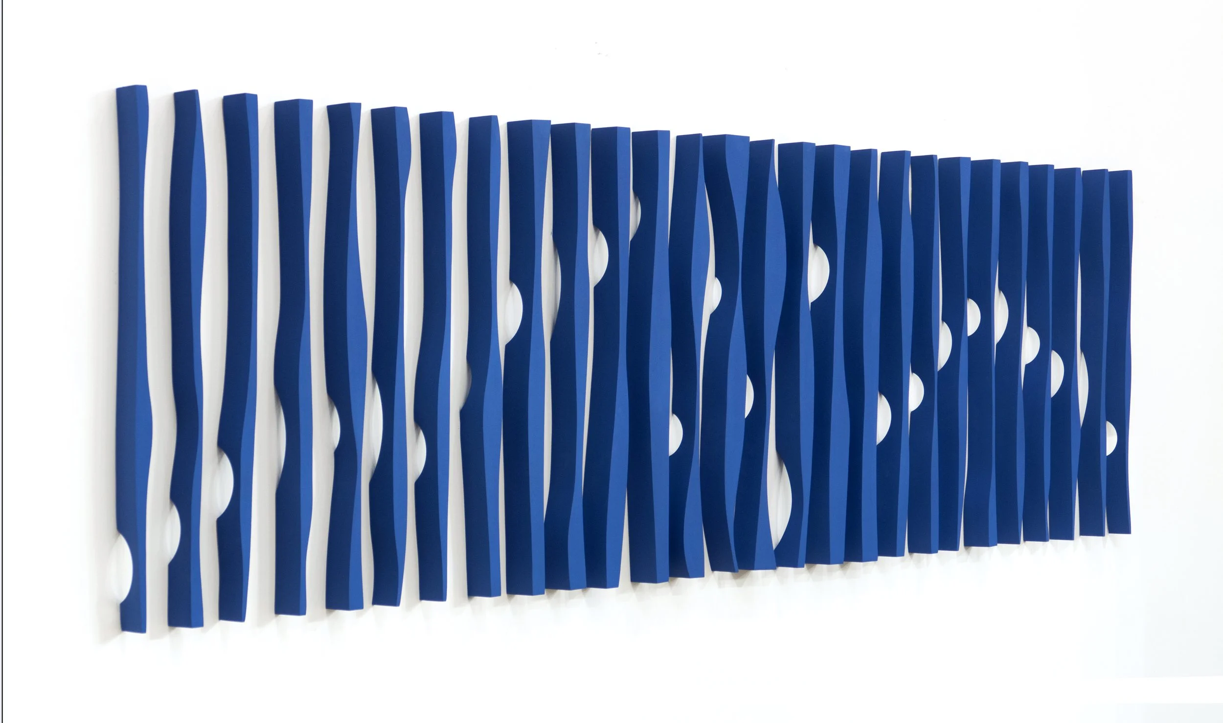 Pascal Pierme Mural Sculptures 2023 — Michele Mariaud