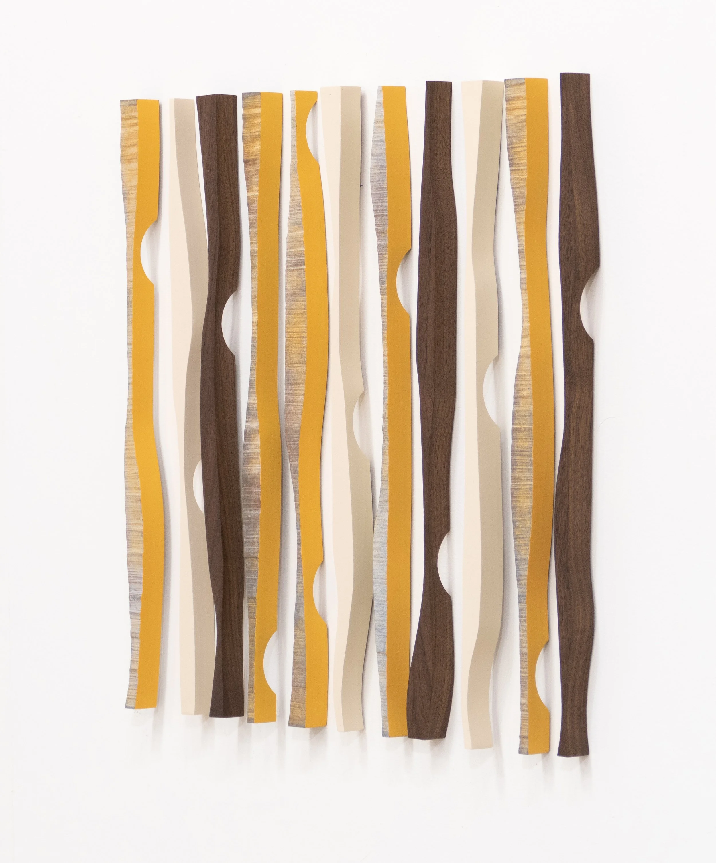 Pascal Pierme Mural Sculptures 2023 — Michele Mariaud