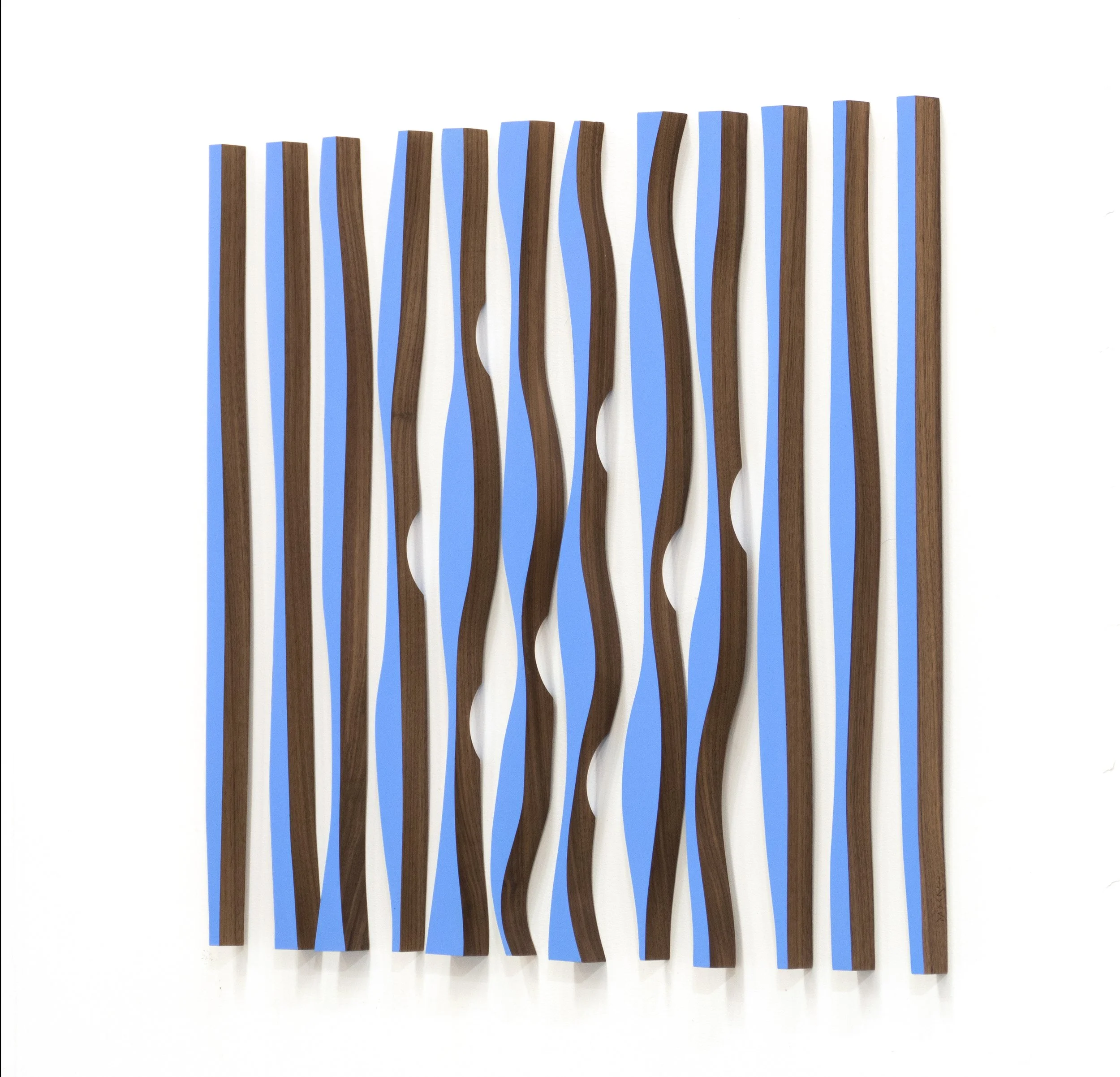 Pascal Pierme Mural Sculptures 2023 — Michele Mariaud