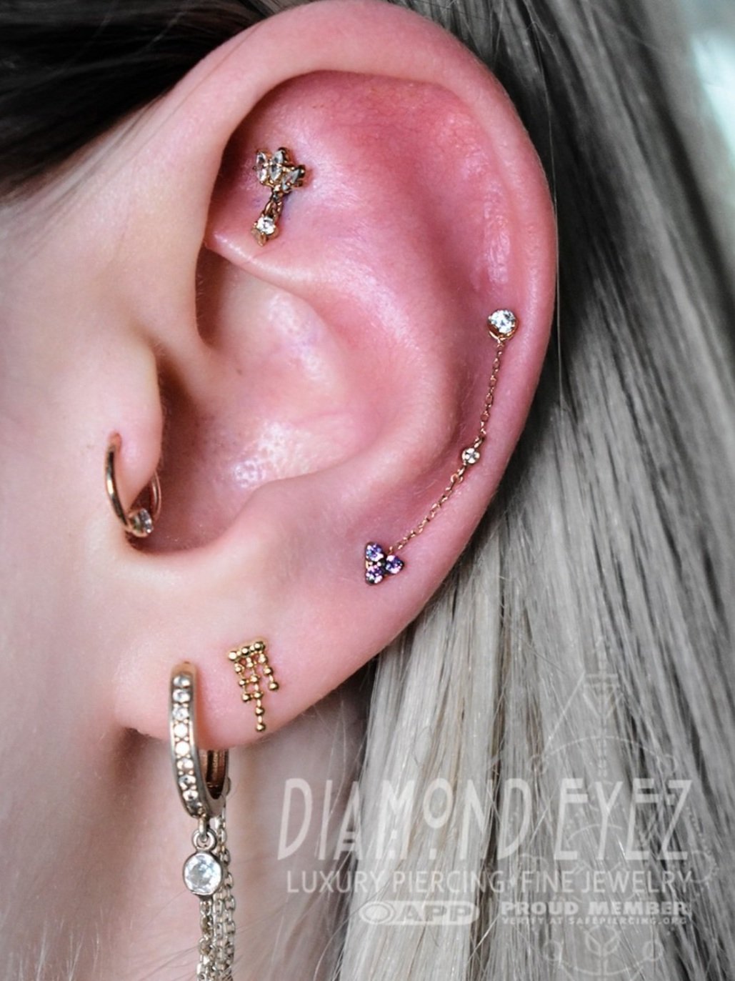 Clean. Safe. Professional Piercing Ear Styling 101 — Diamond Eyez