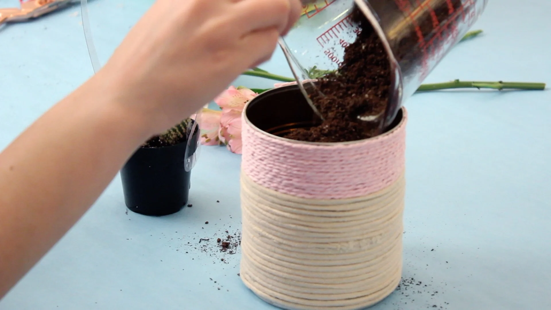 DIY ROPE PLANTER — Katie Bookser